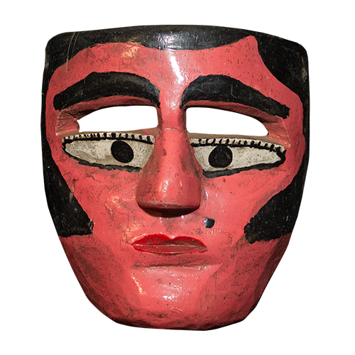Máscara de Tejorón, Los Tejorónes, Oaxaca México- Colección Muyaes Ogazón
