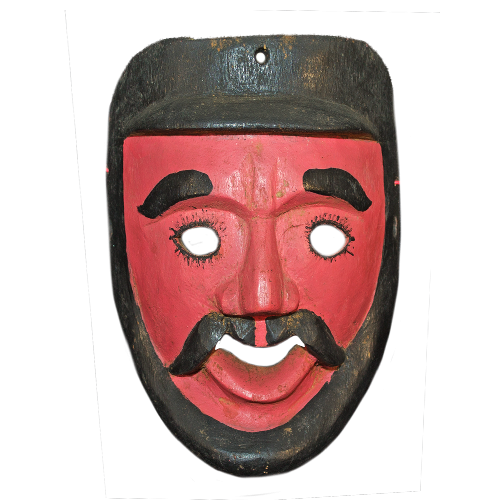 Máscara de Matachín, Los Matachínes, Hidalgo México- Colección Muyaes ...